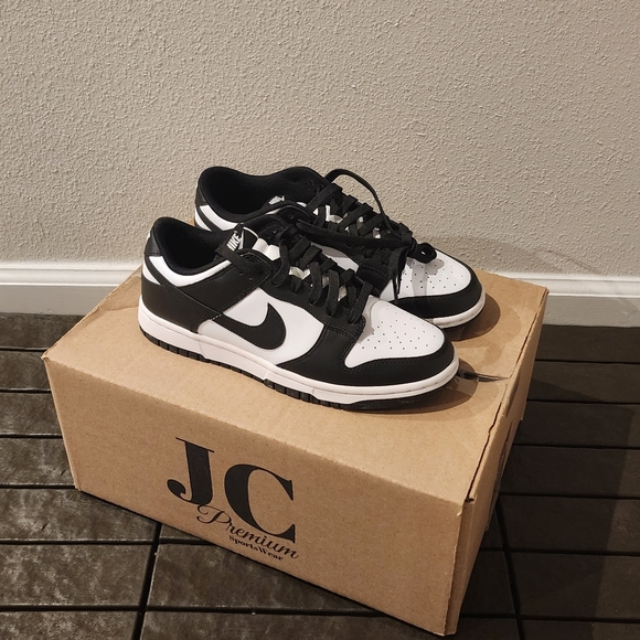 Nike | Shoes | Mens Nike Dunk Low Retro Panda | Poshmark